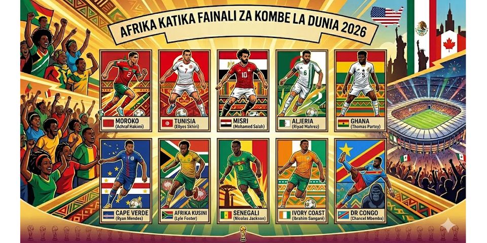 Afrika inavyosaka rekodi fainali za Kombe la Dunia 2026 | Mwanaspoti